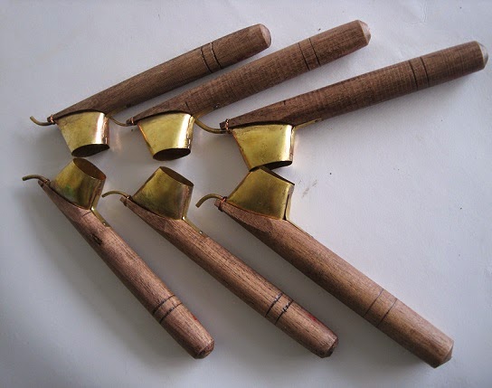 TOKO ANTIEK RETRO: 6 PCS CANTING ALAT UNTUK MEMBATIK LAWAS BAHAN BESI ...