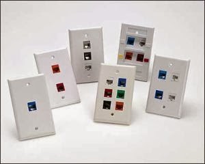 instalación de redes locales: QUE ES UN FACE PLATE