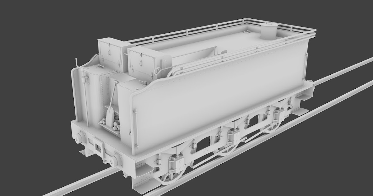 Victory Works: LNER J21 (NER Class C): Tender WIP