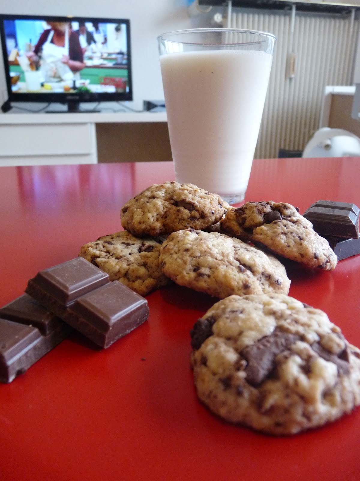 Gourmandise de Marie: La première recette : les cookies américain