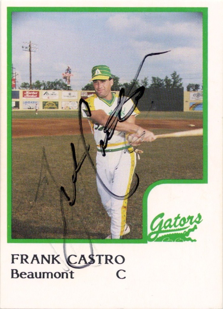 1986 PROCARDS PROJECT: FRANK CASTRO