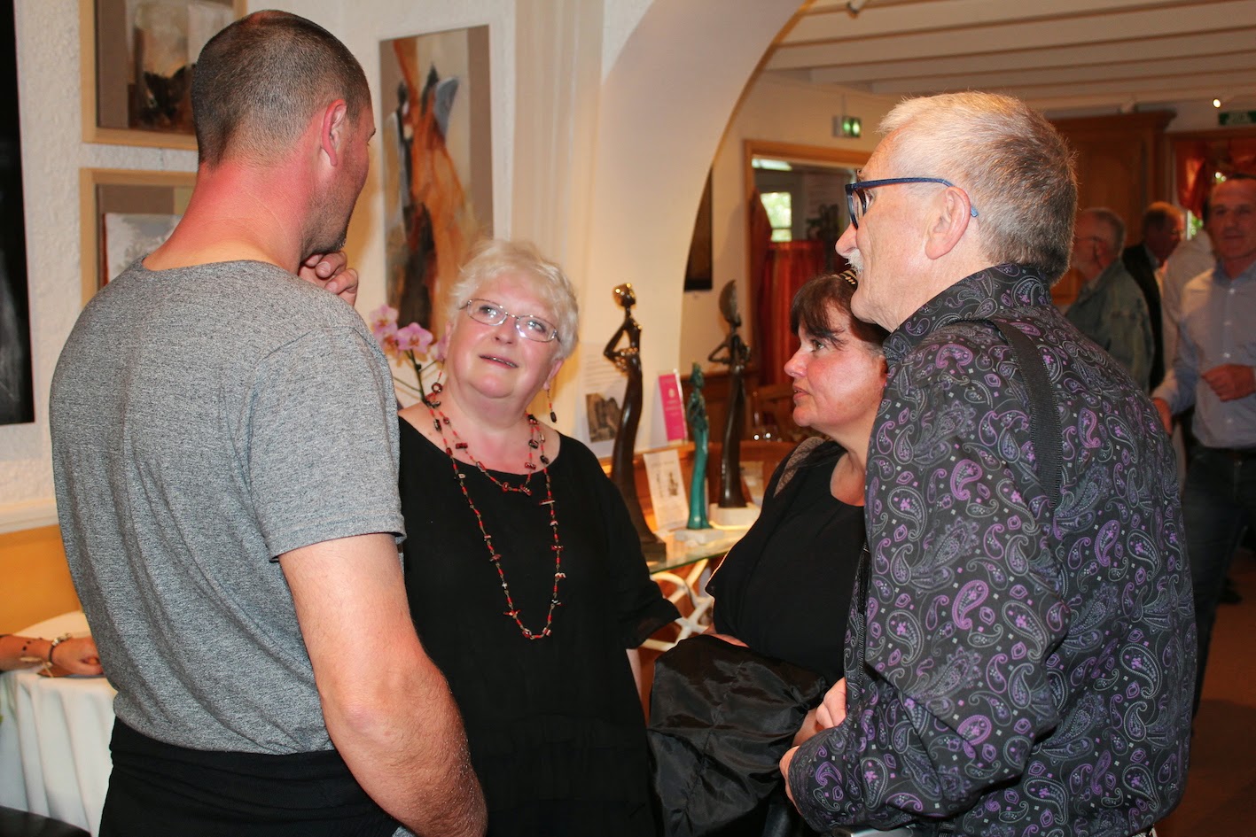 Nicole Bertin Infos: Clam : Annie Weimar Hubert expose au Vieux Logis