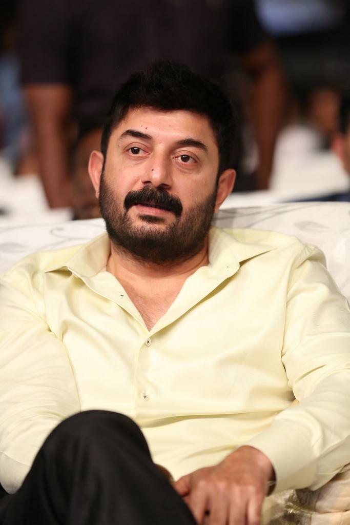 Arvind Swami Latest Stylish White Shirt PhotoShoot Images At Dhruva Pre ...