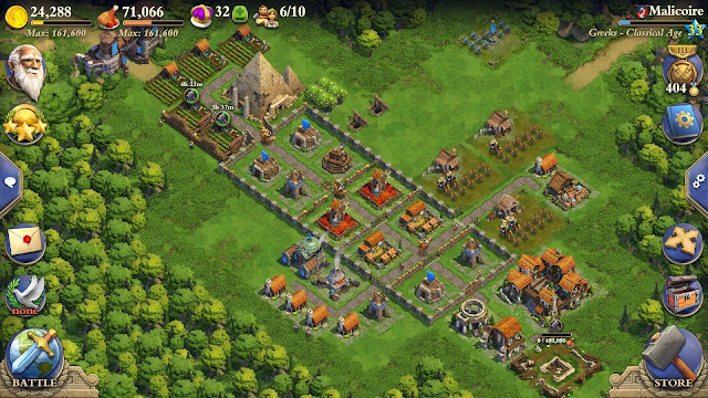 Classical Age Base Layout - DomiNations Guides