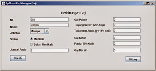 Program / Aplikasi Perhitungan Gaji dari Java - Blognya Galih Angga Swara