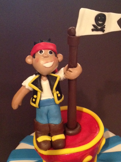 Frosted Insanity: Jake and the Neverland Pirates Cake