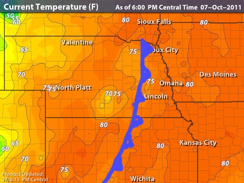 The Weather Centre: Cold Front Ignites Severe Storms, Impressive ...