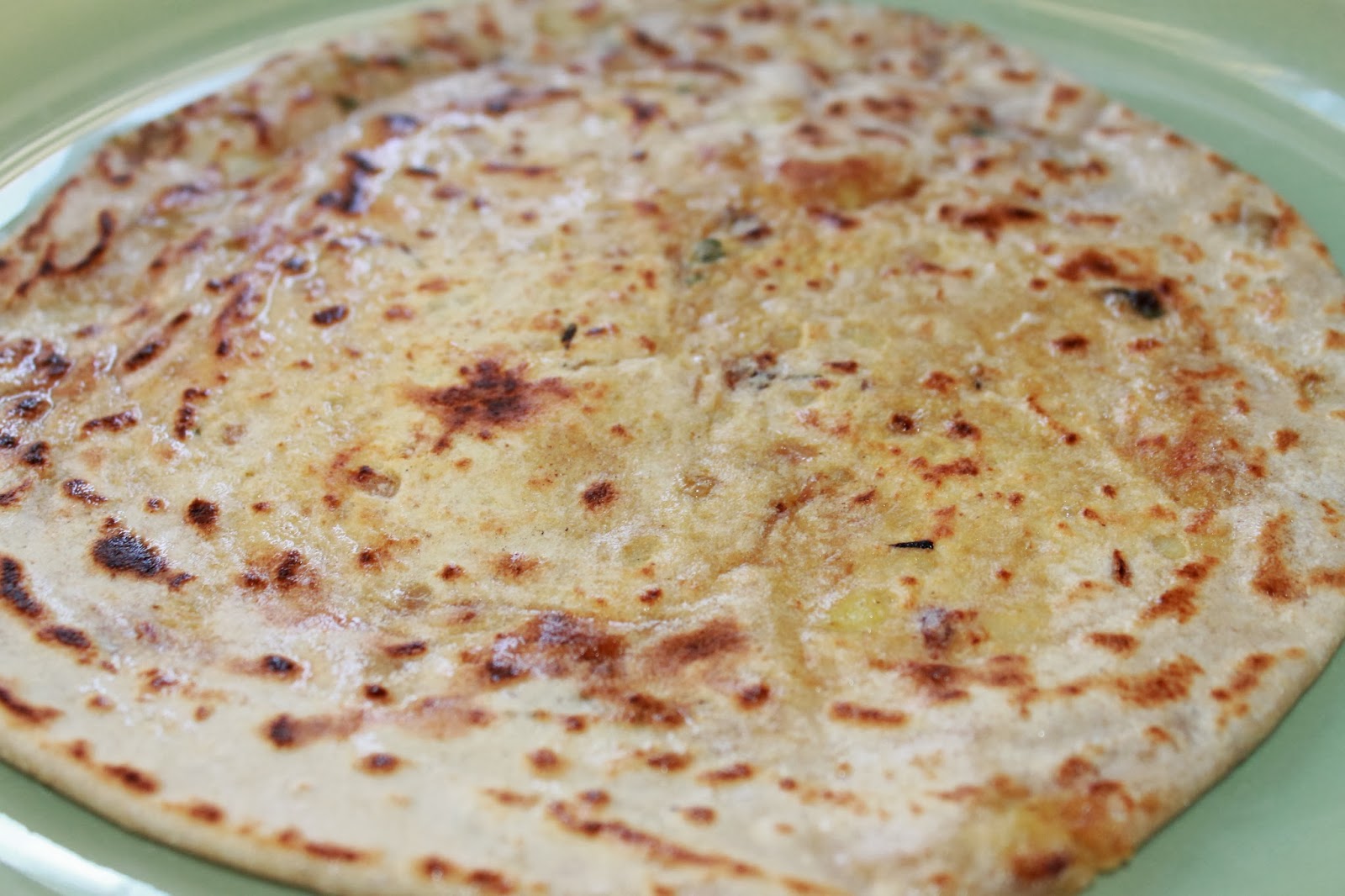 My Kitchen Treasure: Aloo Paratha / Potato stuffed paratha