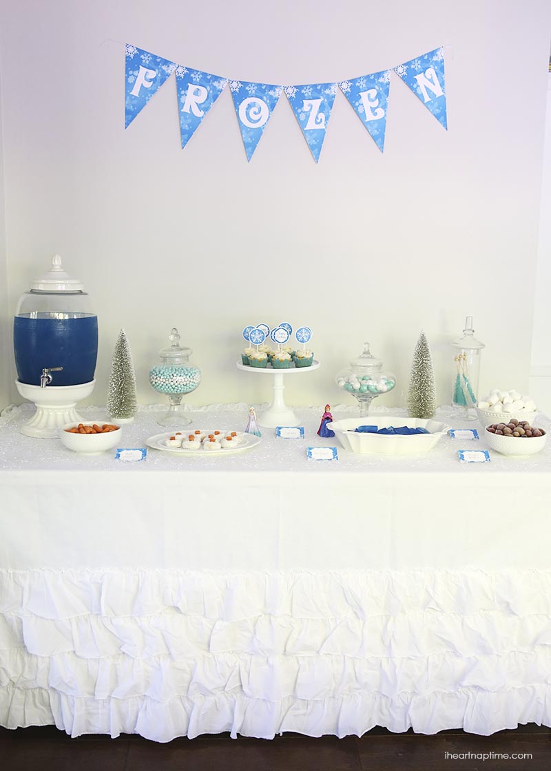 Musings of an Average Mom: Free Frozen Party Printables