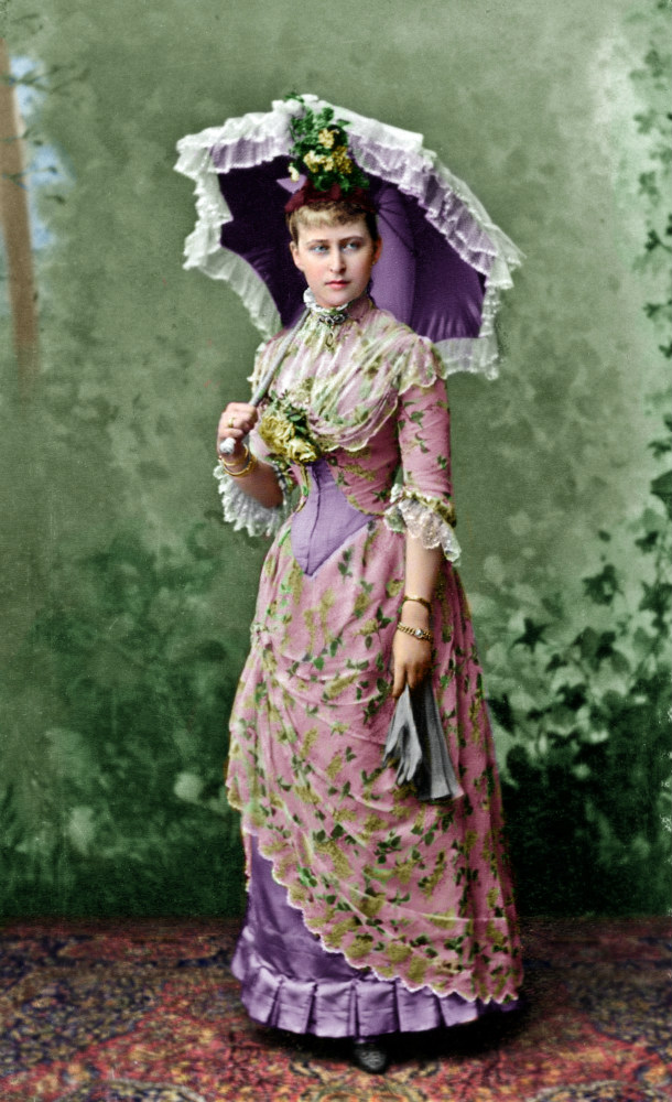 VINTAGE PHOTOGRAPHY: Grand Duchess Elizabeth Feodorovna 1887
