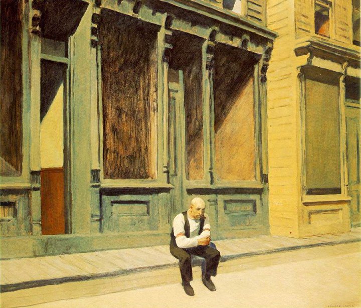 PINTURAS DE VANGUARDIAS: DOMINGO EDWARD HOPPER