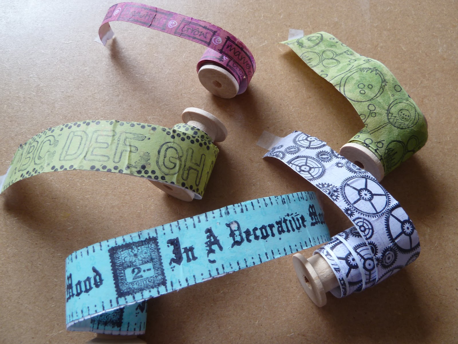 PaperArtsy: Darcy Wilkinson #2 Tissue Tape Part One ....