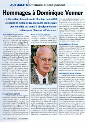 nonas: Homenagens a Dominique Venner