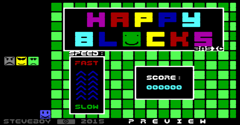 Indie Retro News: Happy Blocks Basic - Early preview of a C64 game by ...