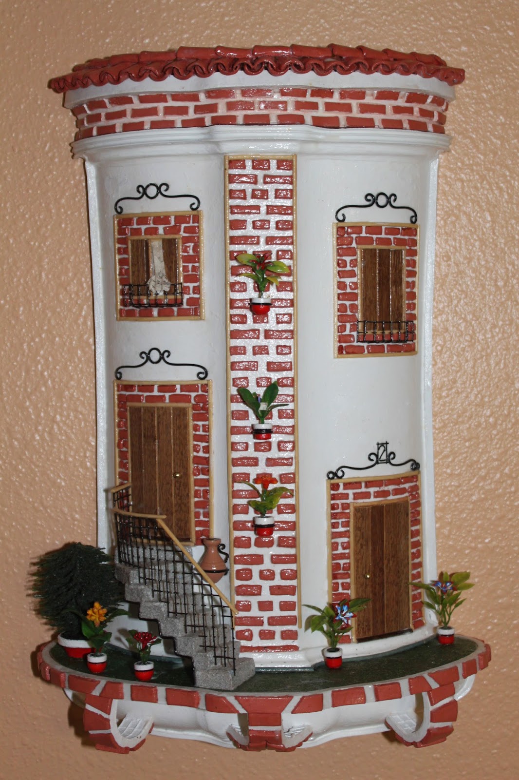 TEJAS DECORADAS HECHAS A MANO: Dinteles de ladrillos