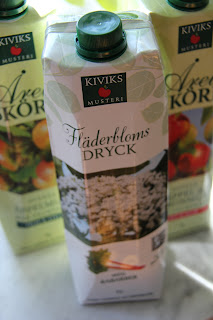 I mitt lilla kök: Fläder- och rabarberdryck från Kiviks musteri