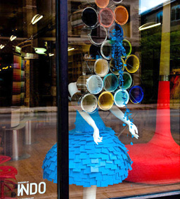 A Marmie Life: Paint & Color Window Display Inspiration