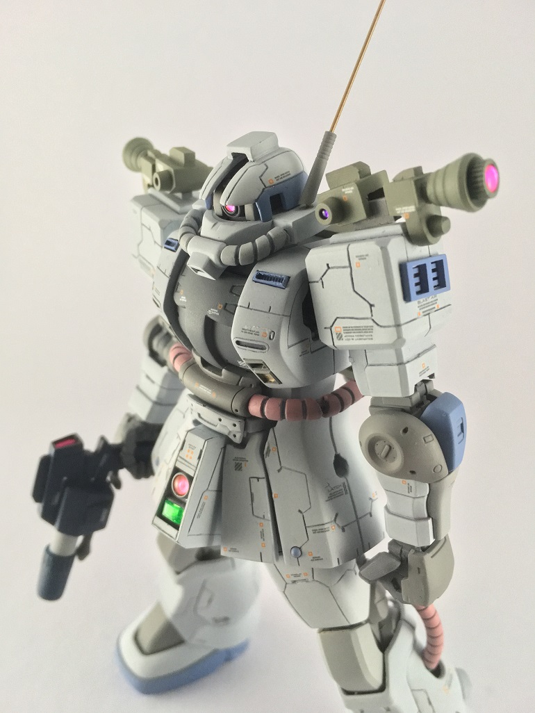 Custom Build: HG 1/144 MS-06E Zaku Reconnaissance Type