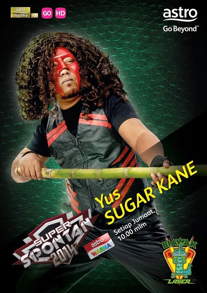 Super Spontan 2014, Astro Warna & Mustika HD - LayanOn9