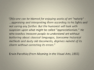 Histories of Fine Art: Content Analysis: Panofsky, Iconography- Iconology