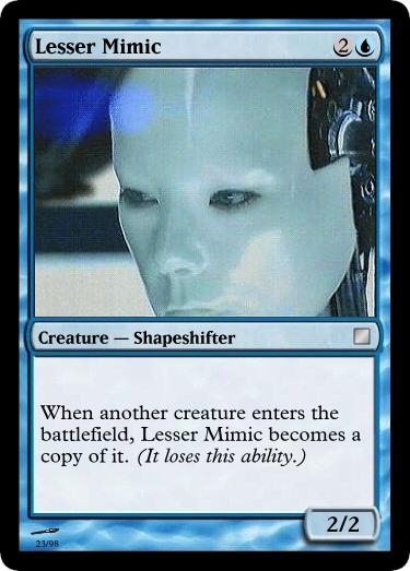 Goblin Artisans: CCDD 040411—Lesser Mimic and Greater Mimic