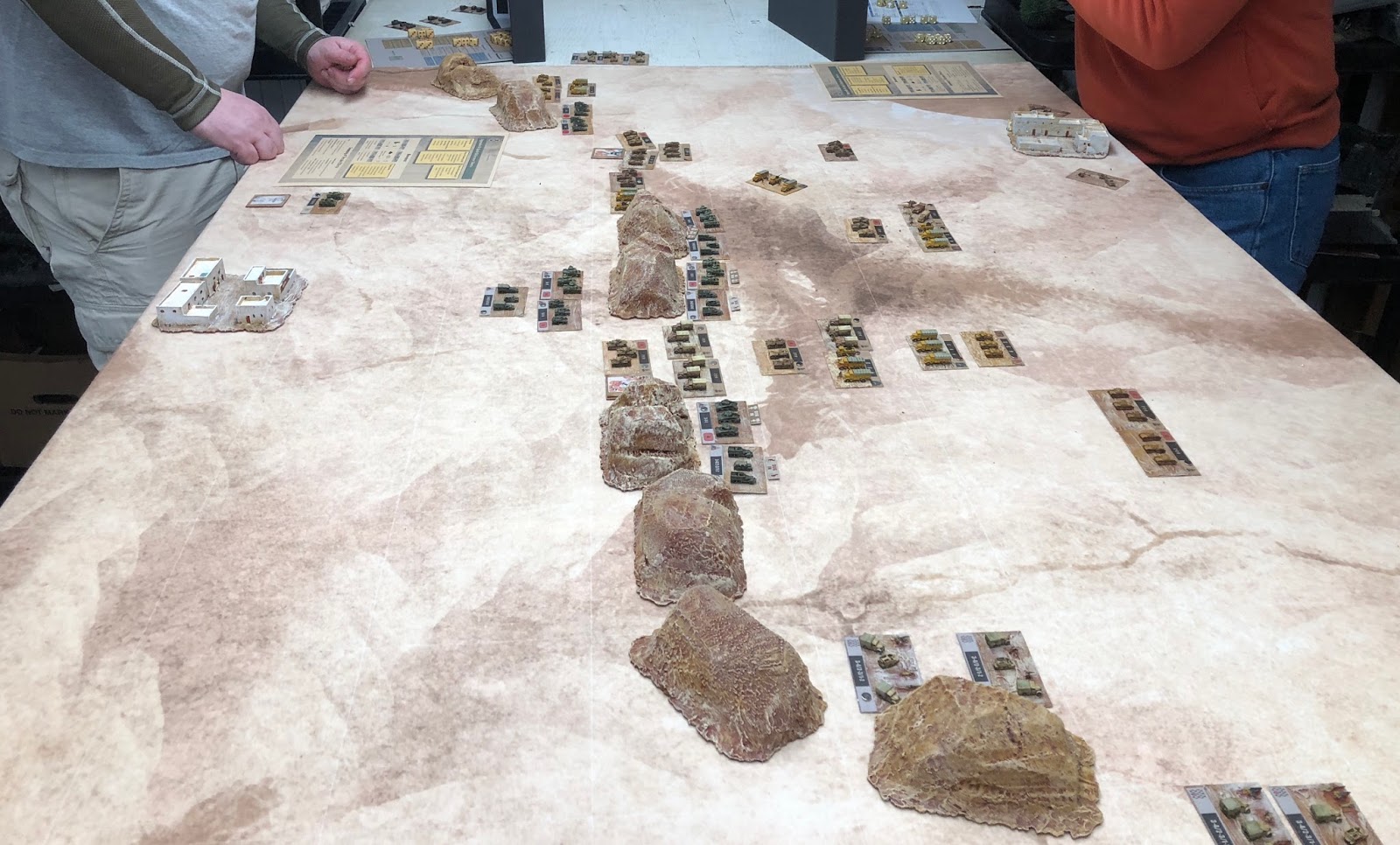 wargaming in 28 mm and sometimes smaller: Rommel at the Hobby Bunker