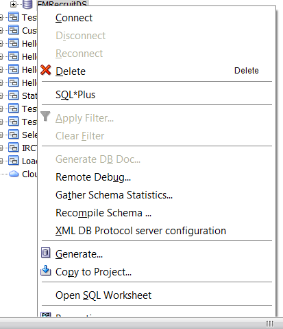 Fortune Minds - Oracle ADF: How to Create Database connection using Jdeveloper