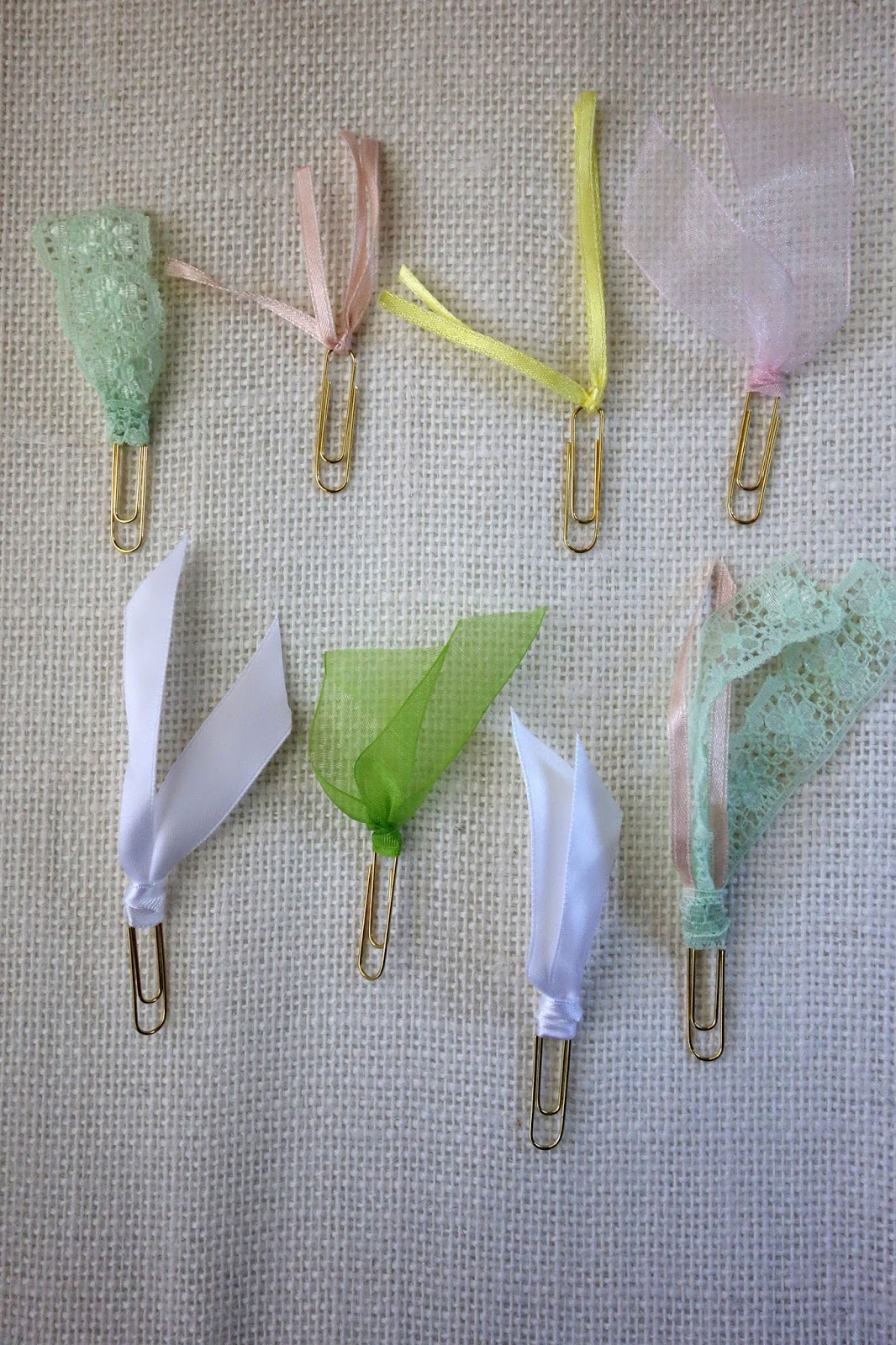 blah to TADA!: Repurpose Ribbon Remnants