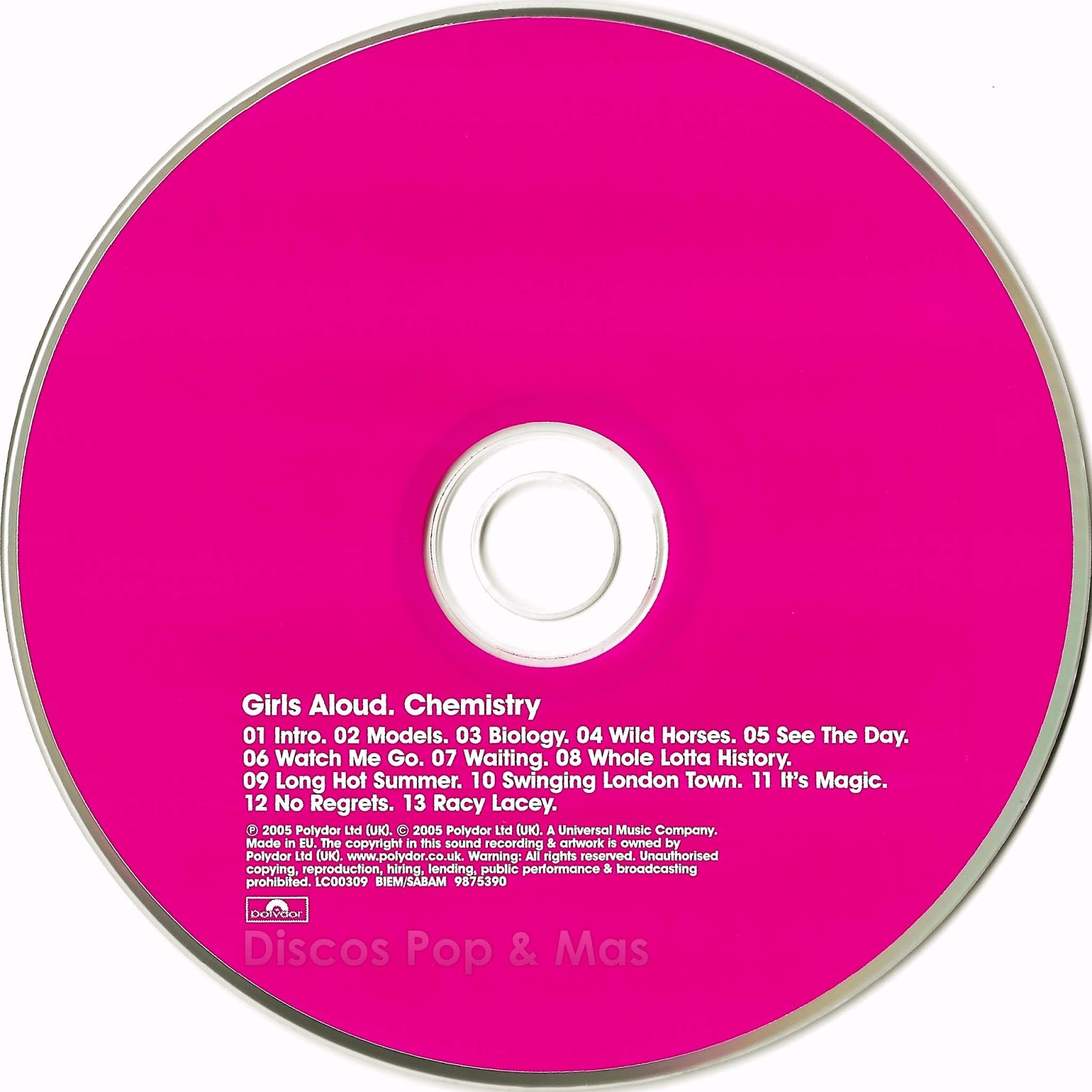 Discos Pop & Mas: Girls Aloud - Chemistry (Christmas Edition)