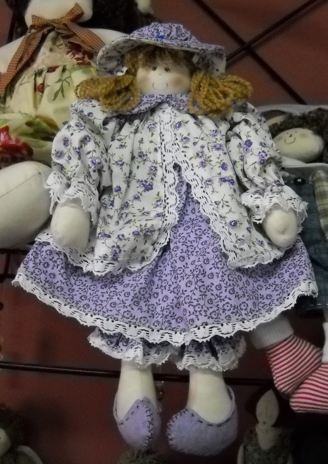 Mãe e Filha: Boneca feita pela mamy!!