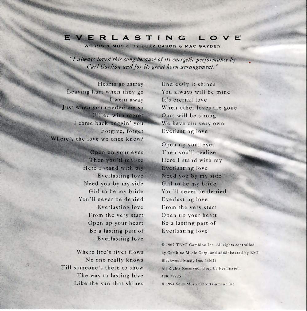 highest level of music: Gloria Estefan - Everlasting Love-(CDM)-1994-hlm