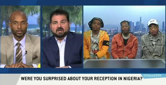 "Their English wasn't even that good" - American rap group; Migos says ...