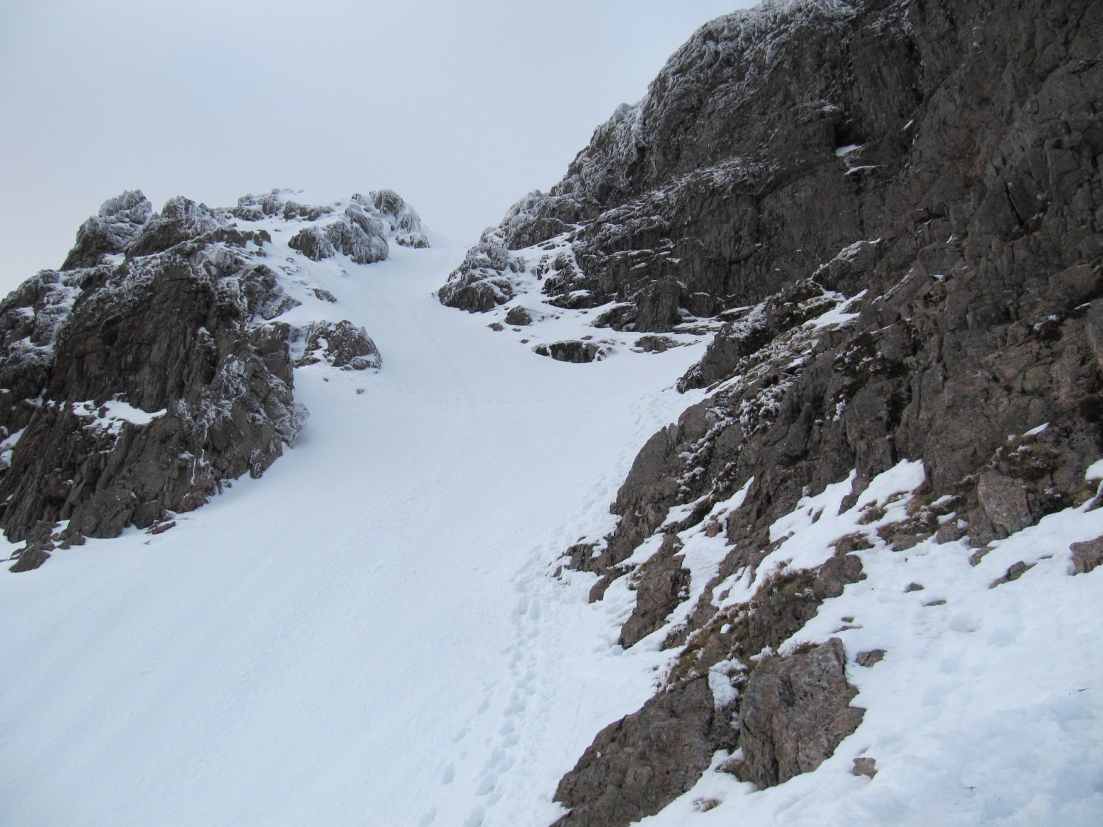 NOT QUITE - TOUCHING THE VOID: Easy Gully II (adj Curved Ridge) with ...