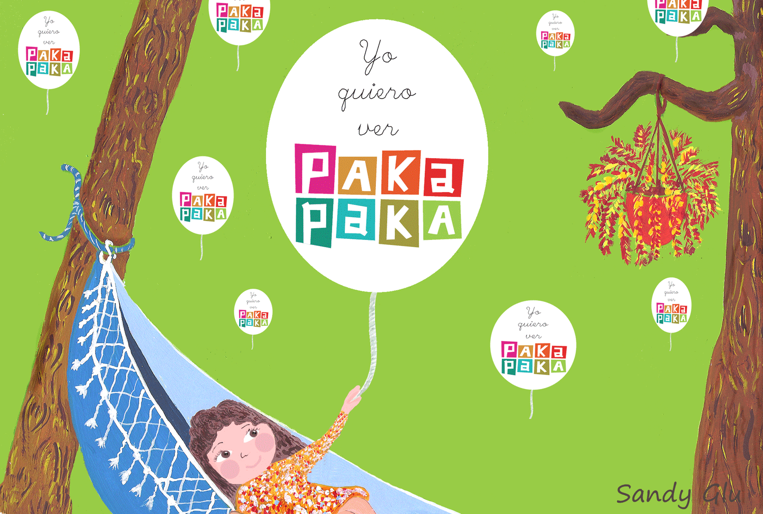 Glu Glu Ilustraciones: Yo quiero ver Pakapaka!!