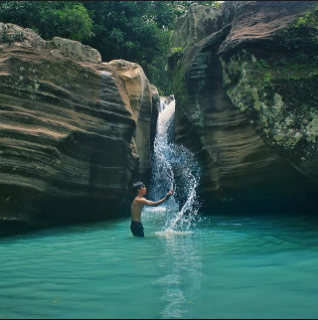 Rute Air Terjun Luweng Sampang Klaten - CLUB WISATA