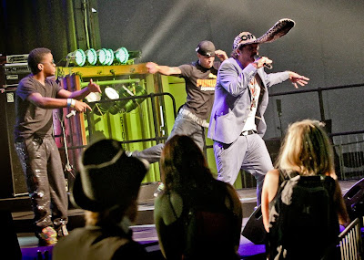 OFF! Hats on Every Singer Ever: Jack Parow in an OFF! hat.