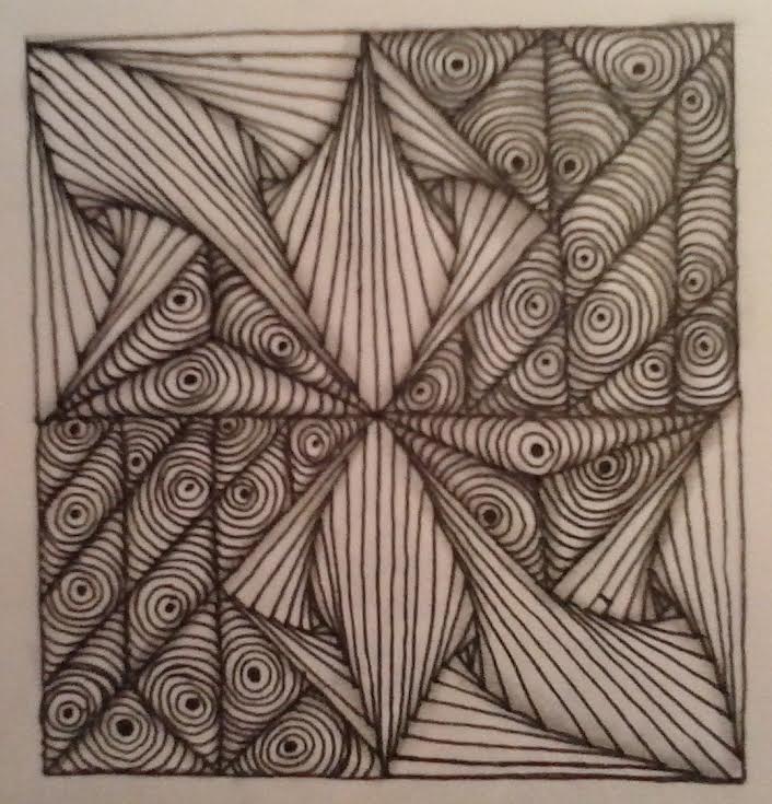 Tickled To Tangle: January 2016