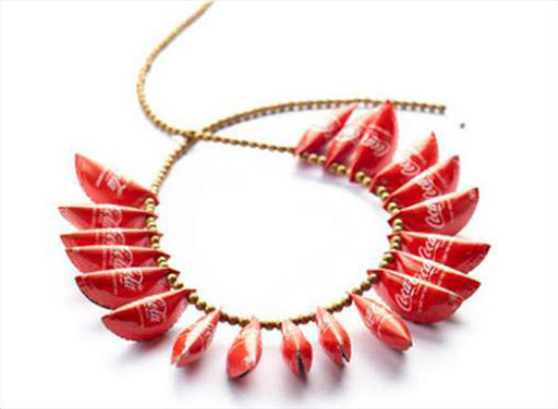 How to Recycle: One of a Kind Recycled Necklaces