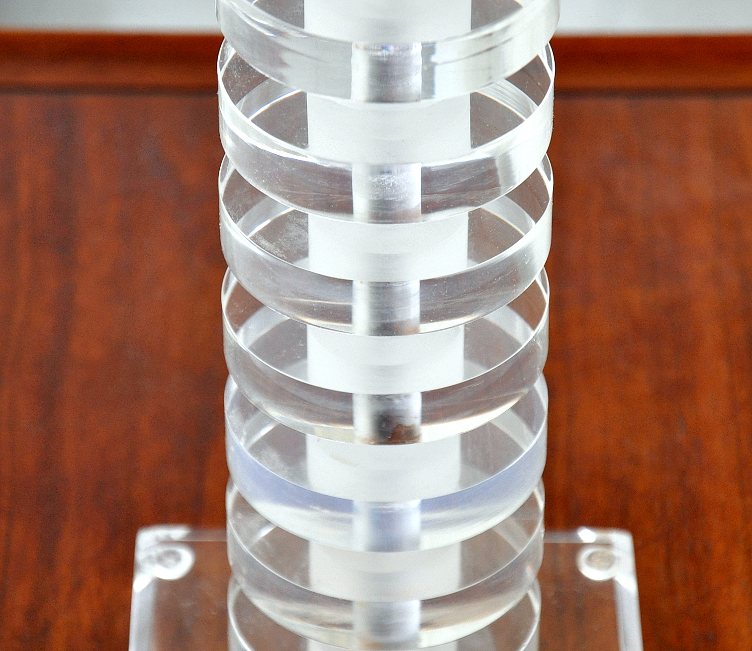 SELECT MODERN: Stacked Lucite Lamp