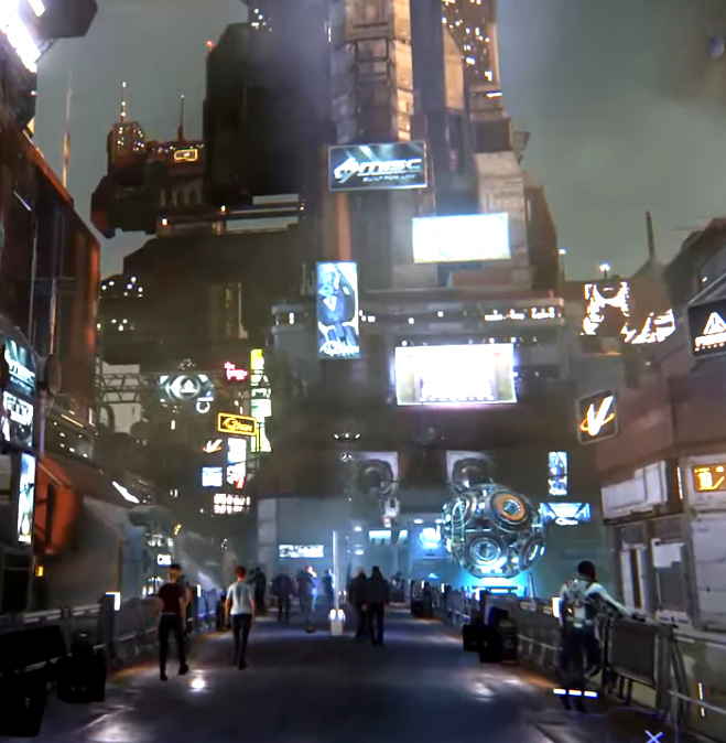 Star Citizen creates huge cities like Blade Runner 2049. ~ Prisoner Of ...