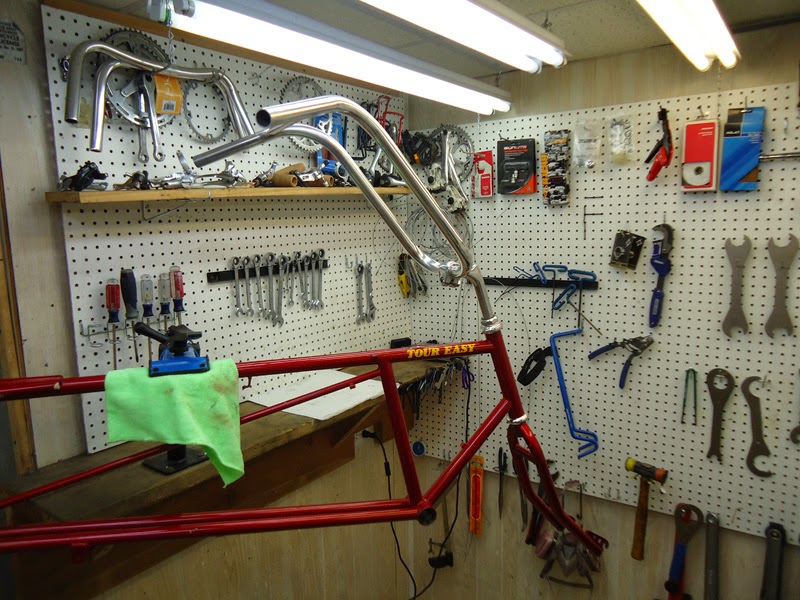 John's Bicycle Restorations: Steve T's 1980's Tour Easy Recumbent ...