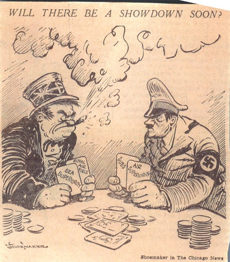 1941-1945. Wartime Political Cartoons
