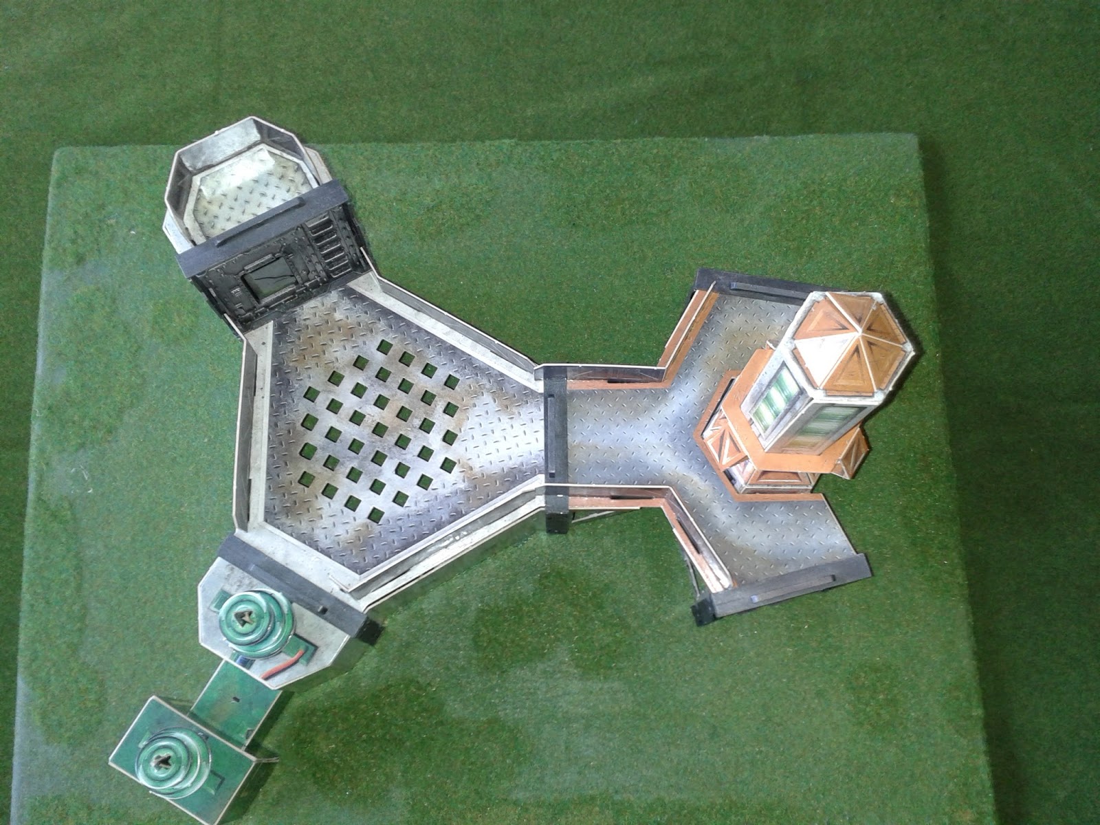 Didcot Wargames Club: Nostalgia Trip- 40k Card Terrain Showcase