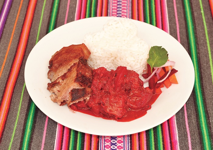 Receta: Puca Picante con Chicharrón