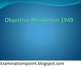 Objective resolution of 1949