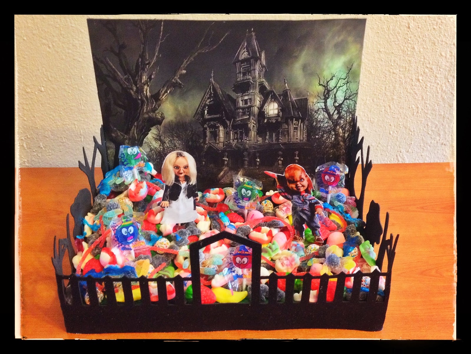 El Castillo de Azúcar: Tarta chuches "Chucky"