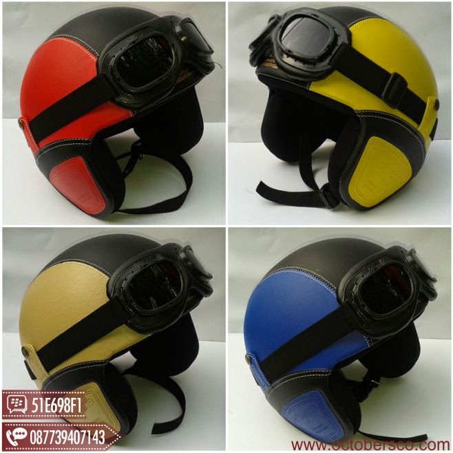 Helm Vespa Helm C70 Helm Custom Helm CB Helm Harley Davidson ada disini ...