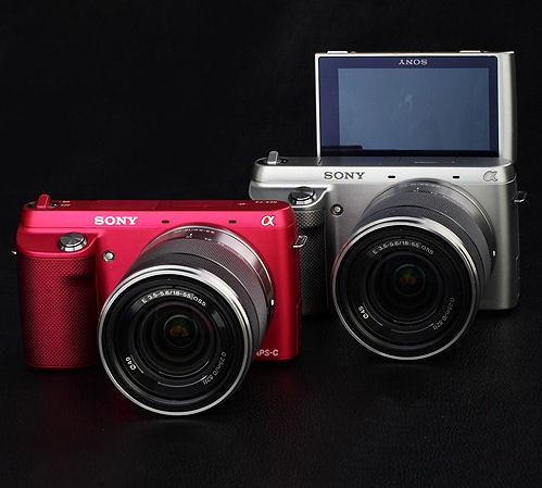 Electronic: 180-Degree Flip Screen Self-micro Single Sony NEX-F3