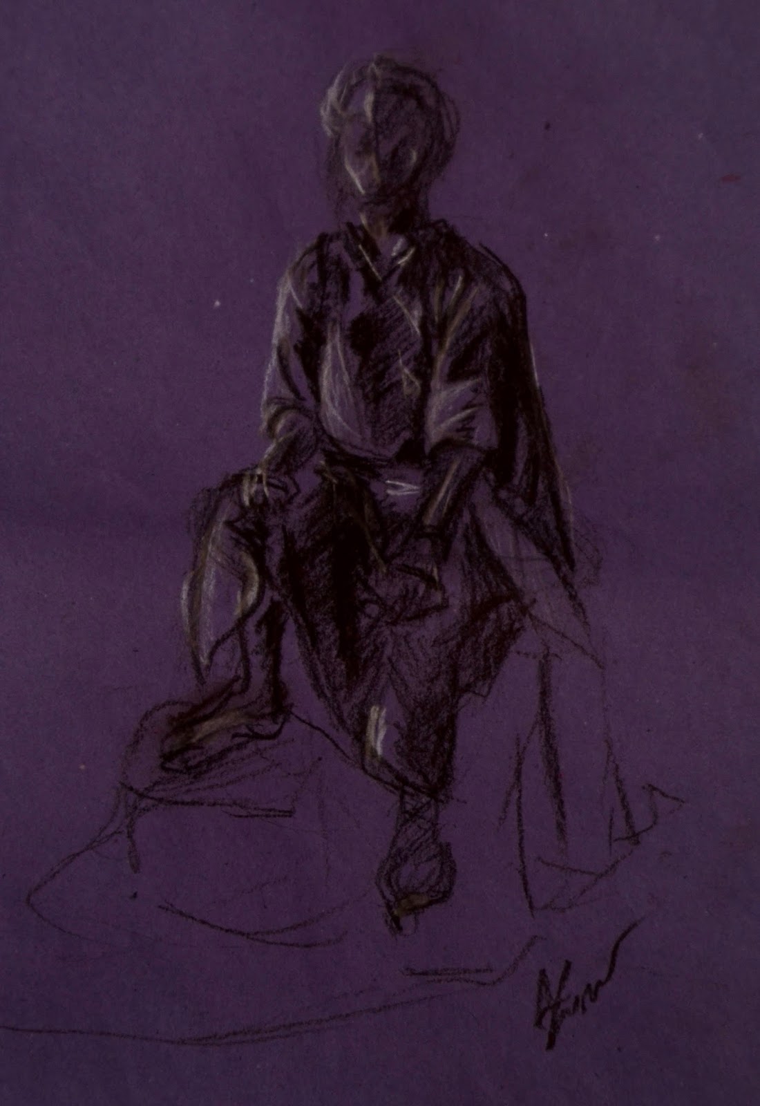 Advanced Observational Drawing: Figure Drawing - Tone and colour