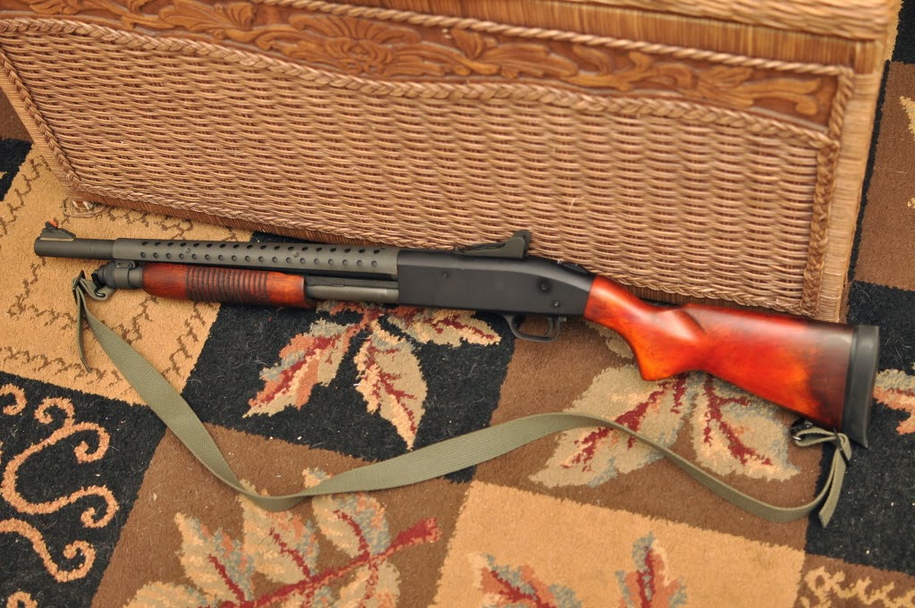 Mossberg 500 12ga WWII trench gun conversion